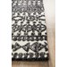 Network Ivory & Charcoal Distressed Exotic Rug & Reviews | Temple & Webster