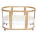 Babyhood Kaylula Sova Cot Clear & Mattress | Temple & Webster