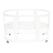 Babyhood Kaylula Sova Cot Clear & Mattress | Temple & Webster