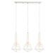 Lunescent_Lighting Band 40cm 3 Light Iron Pendant | Temple & Webster