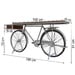The Decor Store White Vintage-Style Bicycle Bar Table | Temple & Webster