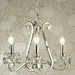 Viore Design Luxuria 3 light chandelier -no shades | Temple & Webster