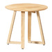 BraxtonHome Celestial Rubberwood Side Table | Temple & Webster