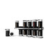 Zevro Zero Gravity Wall-Mount Magnetic Spice Rack 12 Canisters | Temple ...