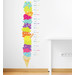 Little Sticker Boy Gelato Height Chart Wall Decal & Reviews | Temple ...