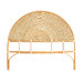 Hyde Park Home Natural Marianna Rattan & Wicker Bedhead | Temple & Webster