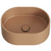 Temple & Webster Clover 400mm Oval Concrete Above Counter Basin
