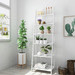 White Chole 6 Tier Ladder Shelf | Temple & Webster