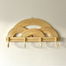 Rainbow Rattan Wall Hanging Rack | Temple & Webster