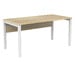 Napa Straight Desk with Modesty | Temple & Webster