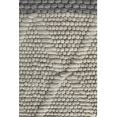 Network Rugs Jerrold Grey Hand Woven Flatweave Wool & Viscose Rug ...