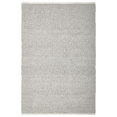 Grey Lindved Hand-Woven Wool-Blend Boucle Rug | Temple & Webster