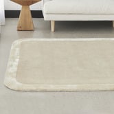 Network Rugs Husk Rivia Hand-Tufted Wool & Viscose Rug | Temple & Webster
