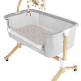 Amani Bebe Reed Jersey Cotton Cradle Fitted Sheet | Temple & Webster