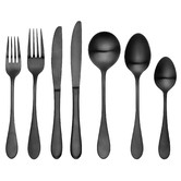 Tablekraft 56 Piece Tablekraft Soho Stainless Steel Cutlery Set ...