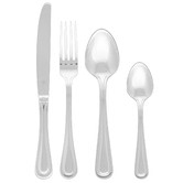 24 Piece Tablekraft Oxford Stainless Steel Cutlery Set | Temple & Webster