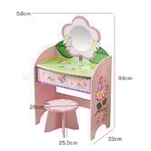 Project Kindy Furniture Fairyland Dressing Table with Stool | Temple ...