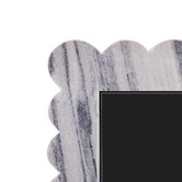 The Home Collective Smoky White Arlet Marble Photo Frame | Temple & Webster