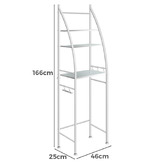 Expert Homewares 3 Tier Multi-Purpose Bathroom Storage Rack | Temple ...