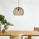 Canamo Dome Pendant Light | Temple & Webster