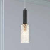 Cleo Glass & Iron Pendant Light | Temple & Webster