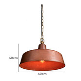 Lunescent_Lighting Copper Deksel Pendant Light | Temple & Webster