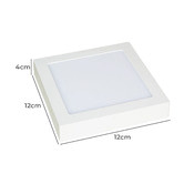 Square Tri-CCT LED Oyster Light | Temple & Webster