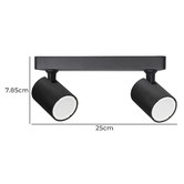 Lunescent_Lighting Spot Adjustable 2 Light Spotlight | Temple & Webster