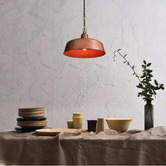 Lunescent_Lighting Copper Deksel Pendant Light | Temple & Webster