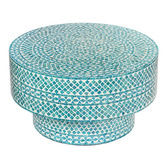 Denise Round Capiz Shell Coffee Table | Temple & Webster