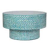 Denise Round Capiz Shell Coffee Table | Temple & Webster