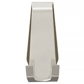 Facet Stainless Steel Double Hook | Temple & Webster