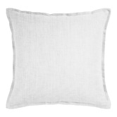 Campana Collective Solid French Linen Cushion | Temple & Webster