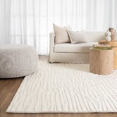Lifestyle Floors Cream Sandstorm Charvi Hand-Tufted Wool Rug | Temple ...
