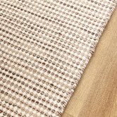 Lifestyle Floors Sand Skandi Hand-Woven Wool-Blend Rug | Temple & Webster