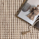 Lifestyle Floors Sand Skandi Hand-Woven Wool-Blend Rug | Temple & Webster