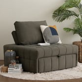 Corner Office Bergman Short Single Sofa Bed | Temple & Webster