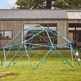 Plum Teal & Purple Phobos Metal Climbing Dome | Temple & Webster