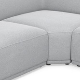 Continental Designs Tilly 4 Seater Upholstered Modular Sofa with ...
