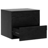 Continental Designs Persei 2 Drawer Bedside Table | Temple & Webster