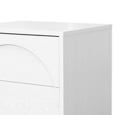 Continental Designs Persei 2 Drawer Bedside Table | Temple & Webster