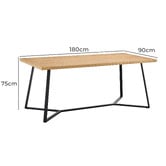 Leif Dining Table | Temple & Webster