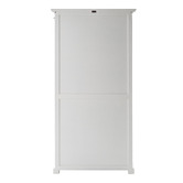 Balmoral Designs White Coastal Display Cabinet with 2 Glass Doors ...