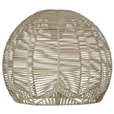 Zander Lighting Houston Rattan Cane Pendant Shade | Temple & Webster