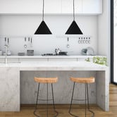 Zander Lighting Darius 28cm Metal Pendant Light | Temple & Webster