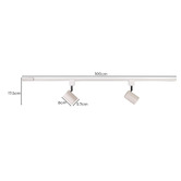 Alder 2 Light LED Track Light | Temple & Webster