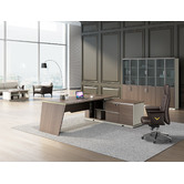 InnovaStudio Kamila Executive Desk with Reversible Return | Temple ...