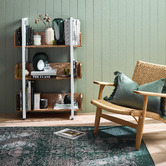 Lotus Rugs Green Divine Power-Loomed Rug | Temple & Webster