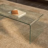 Linea Furniture Roscoe II Glass Coffee Table | Temple & Webster