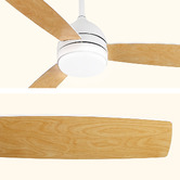 BraxtonHome Baptiste 132cm DC Ceiling Fan with Light | Temple & Webster